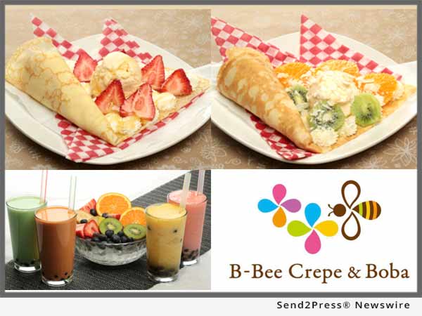 Famous Japanese-style Creperie B-Bee Crepe & Boba Announces Its ...