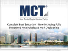 MCT Launches Complete Best Execution with Fully Integrated Retain vs. Release MSR Decisioning ...