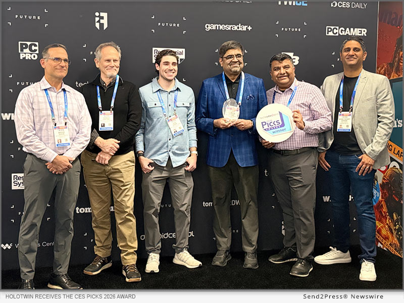 HoloTwin Named TechRadar Pro CES Picks Award 2026 Winner for Enterprise ...
